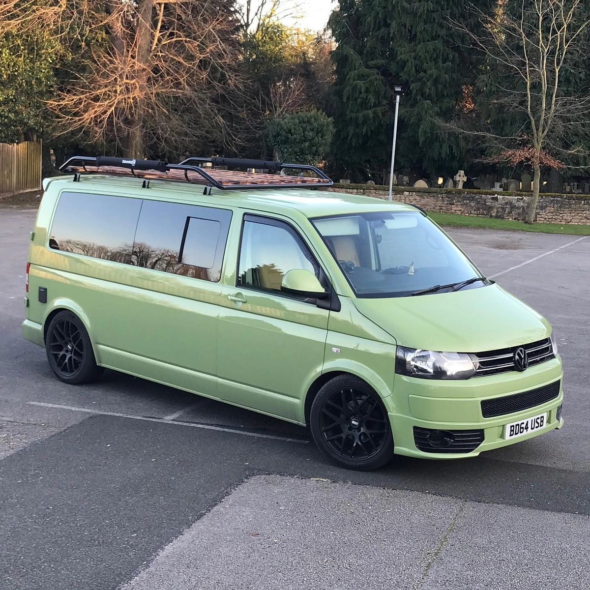 T4/t5/t6 long wheel base rack 2200mm long