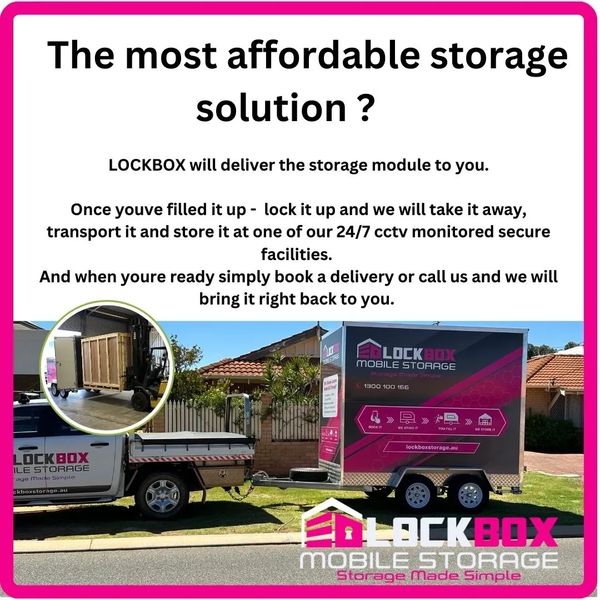 Mobile Self Storage Solutions - Lockbox Mobile Storage - Storage and ...