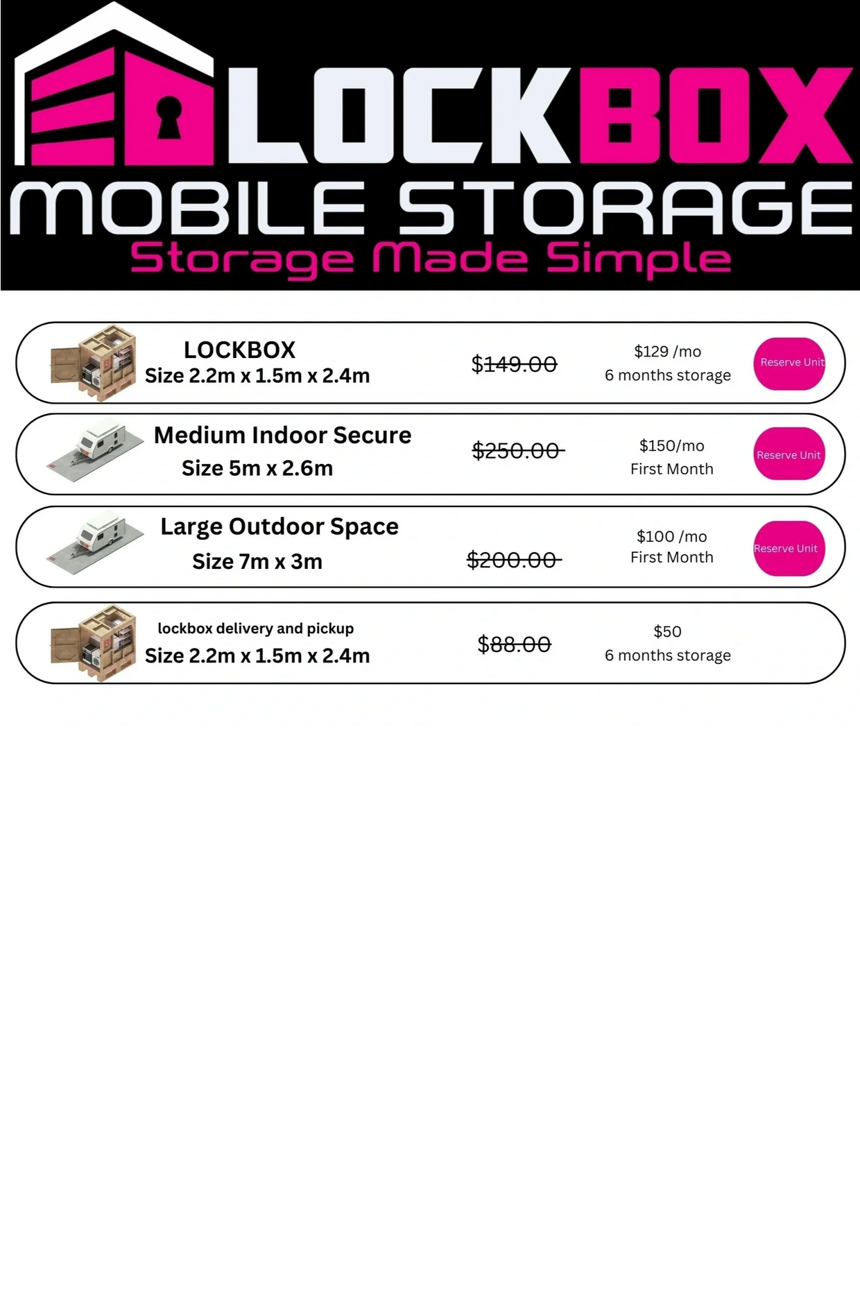 Mobile Self Storage Solutions - Lockbox Mobile Storage - Storage and ...