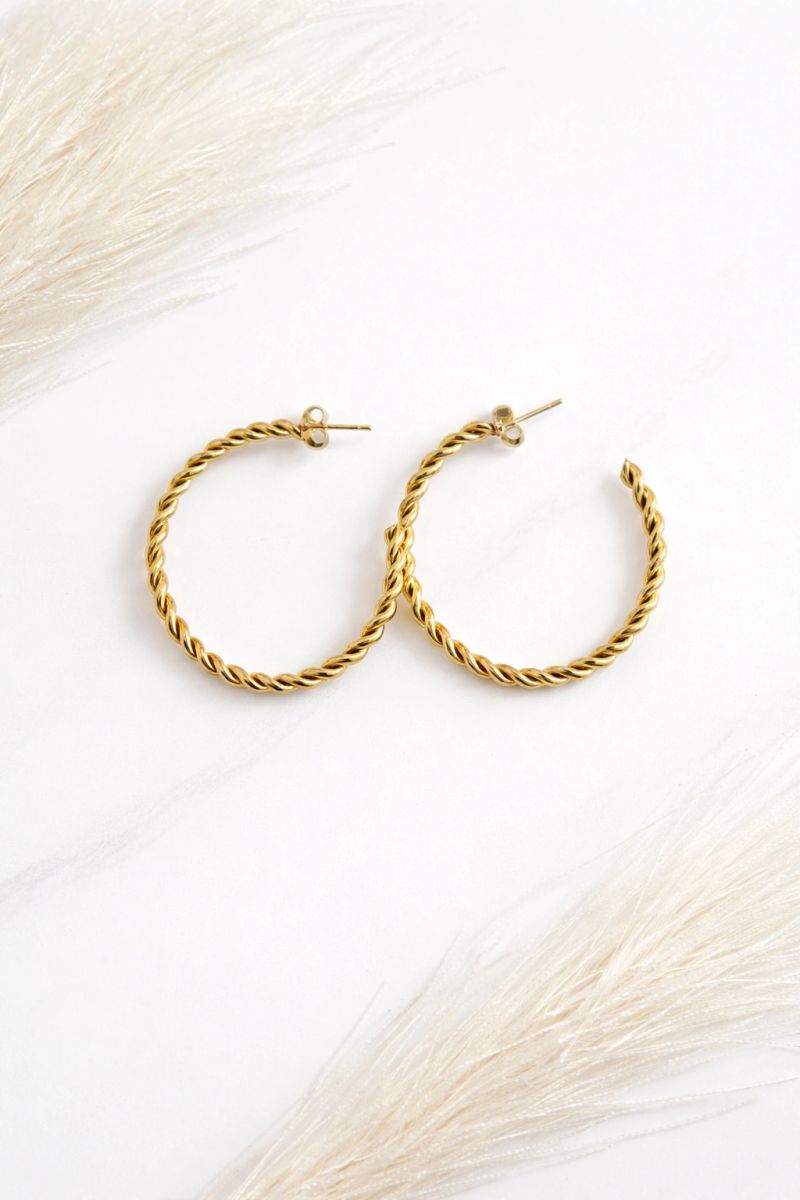 The Shannon hoop earring