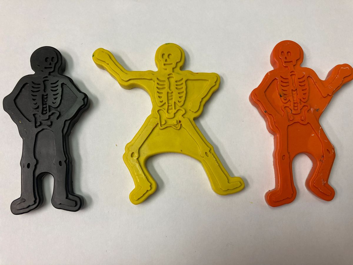 Skeleton Crayons