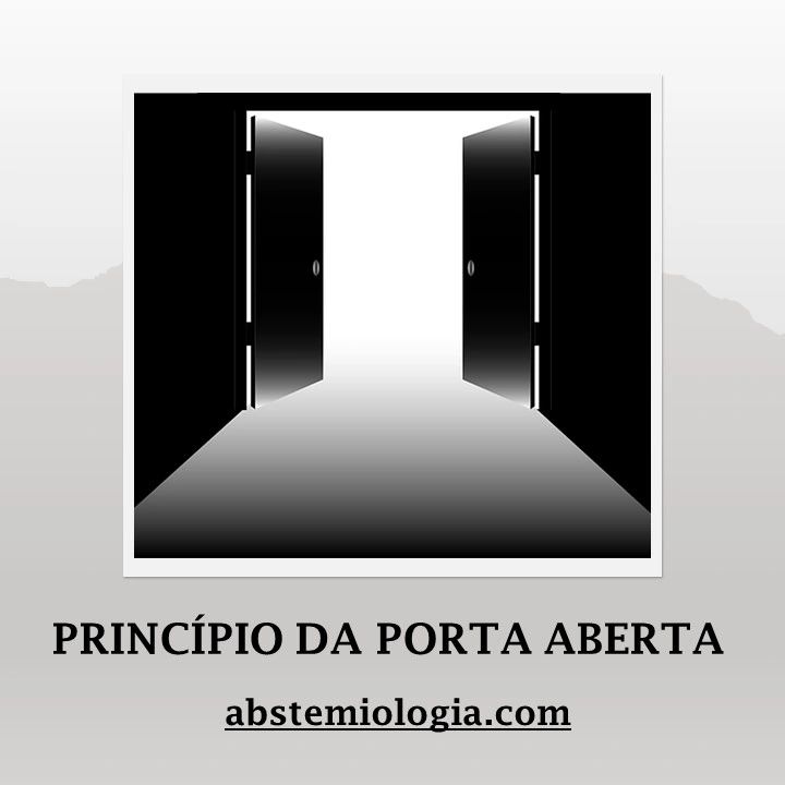 PRINCÍPIO DA PORTA ABERTA