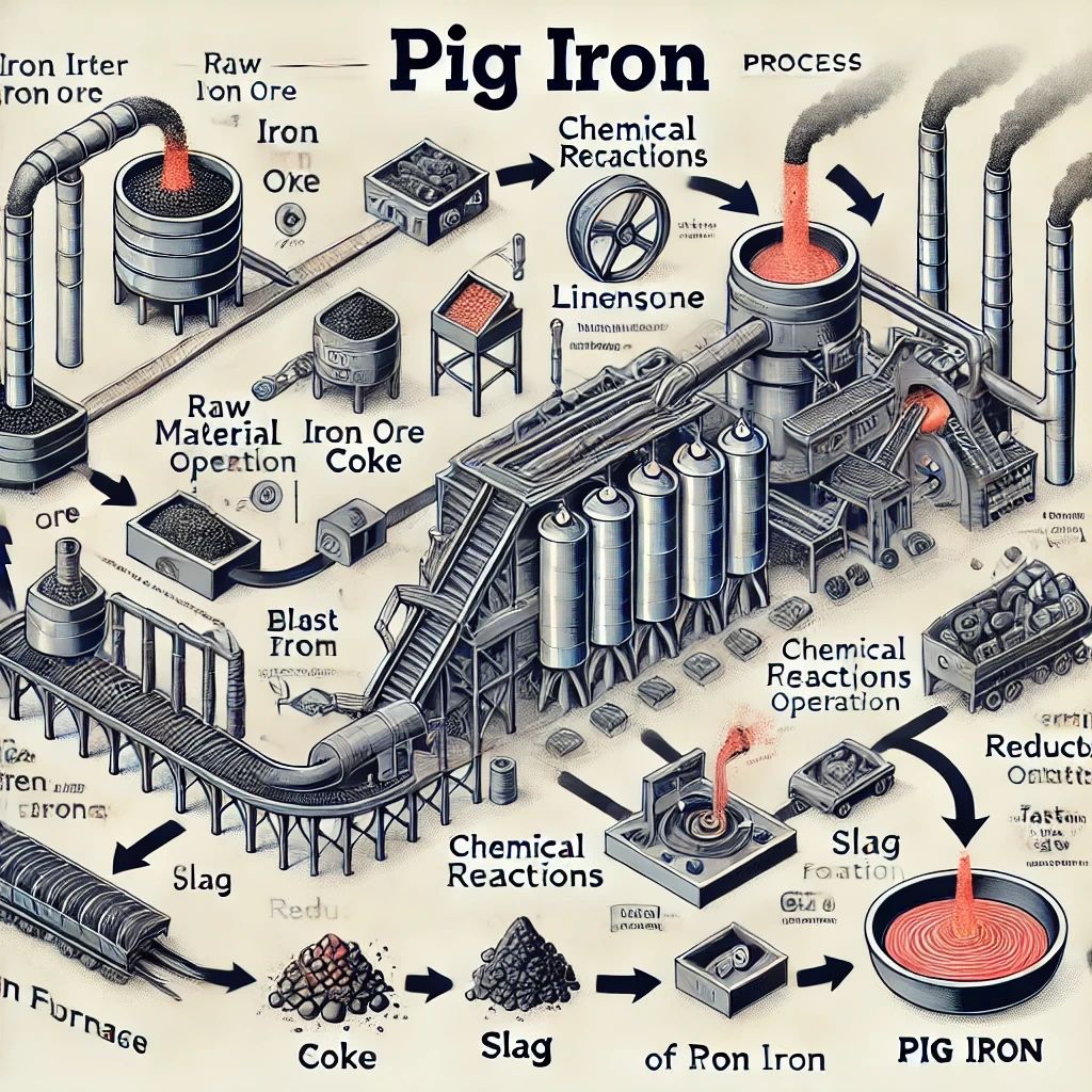 Pig Iron Making Process: A Complete Step-by-Step Guide