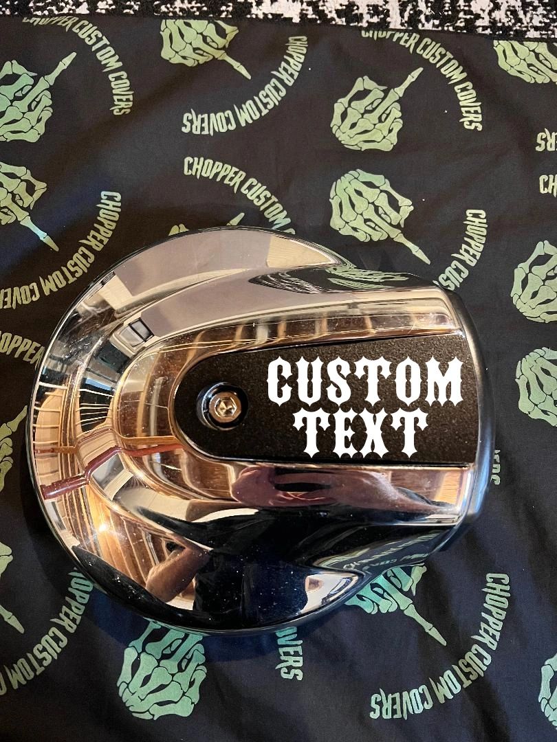 Harley 103 engine 2014-2016 air cleaner insert anything you want on it!