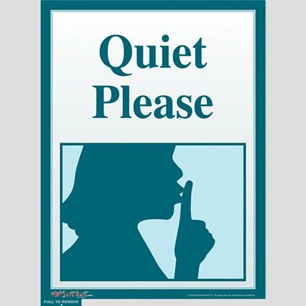 Quiet Please! Session In Progress...