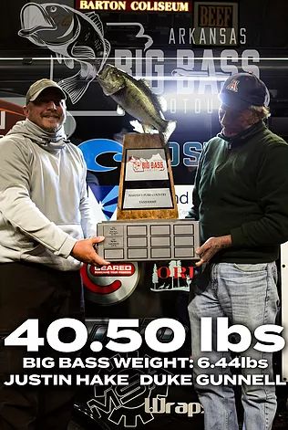 Duke Gunnell and Justin Hake smash 40.50 lbs