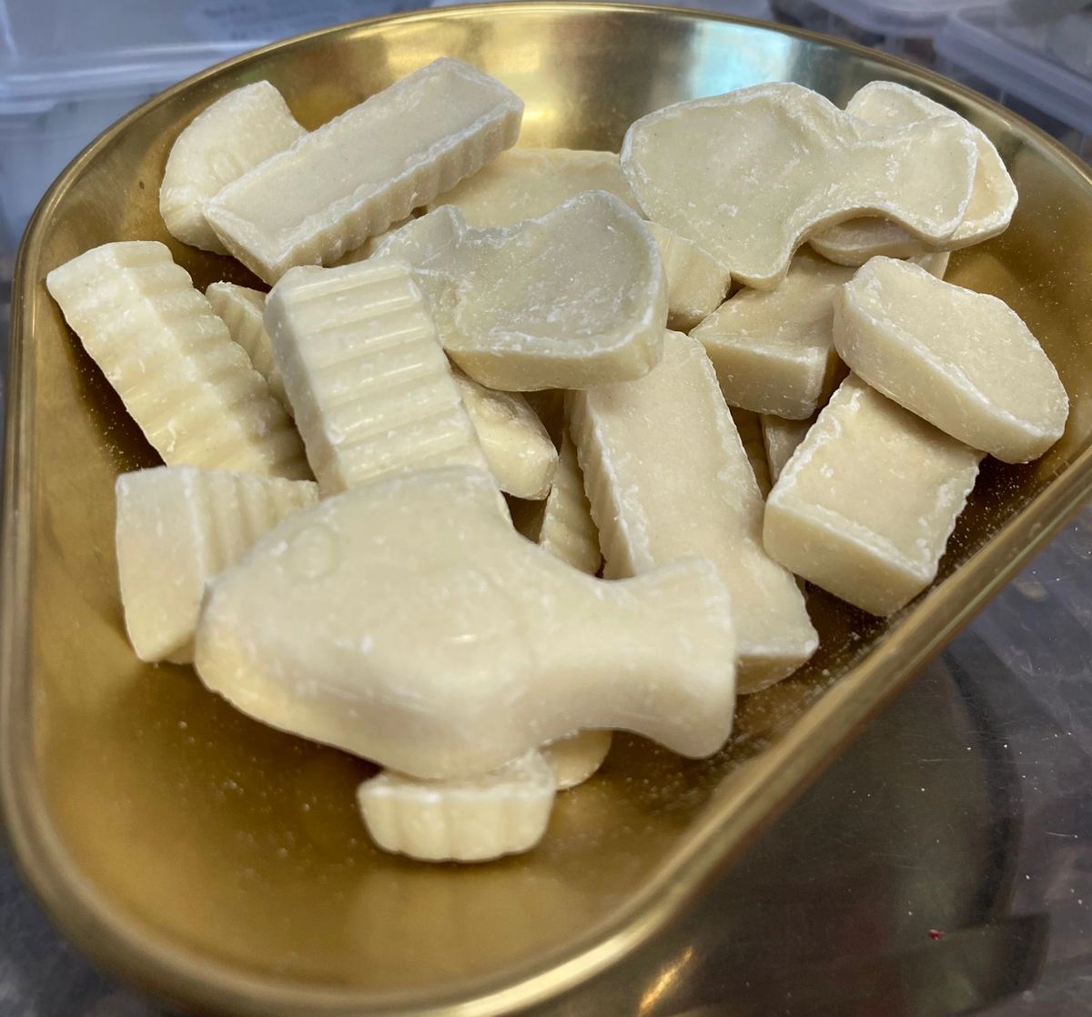 Chocolate fish and chips