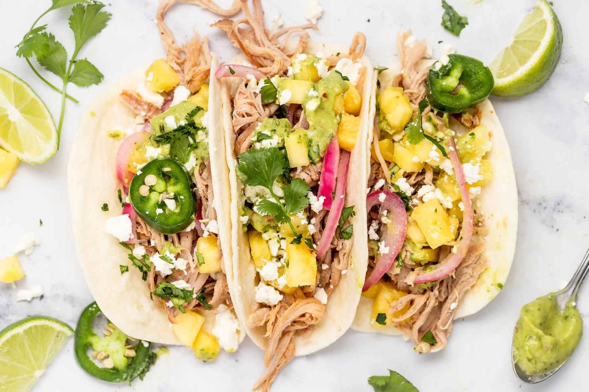 Pork Carnitas Tacos