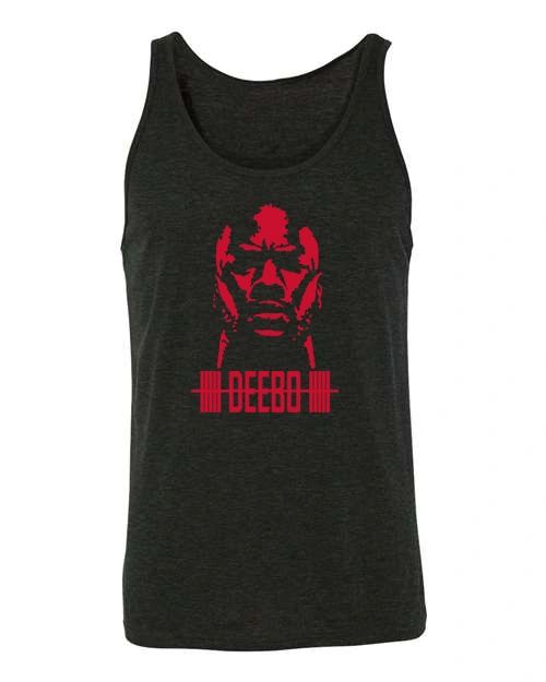 James Harrison Official "DEEBO" Black Tank with Red Logo