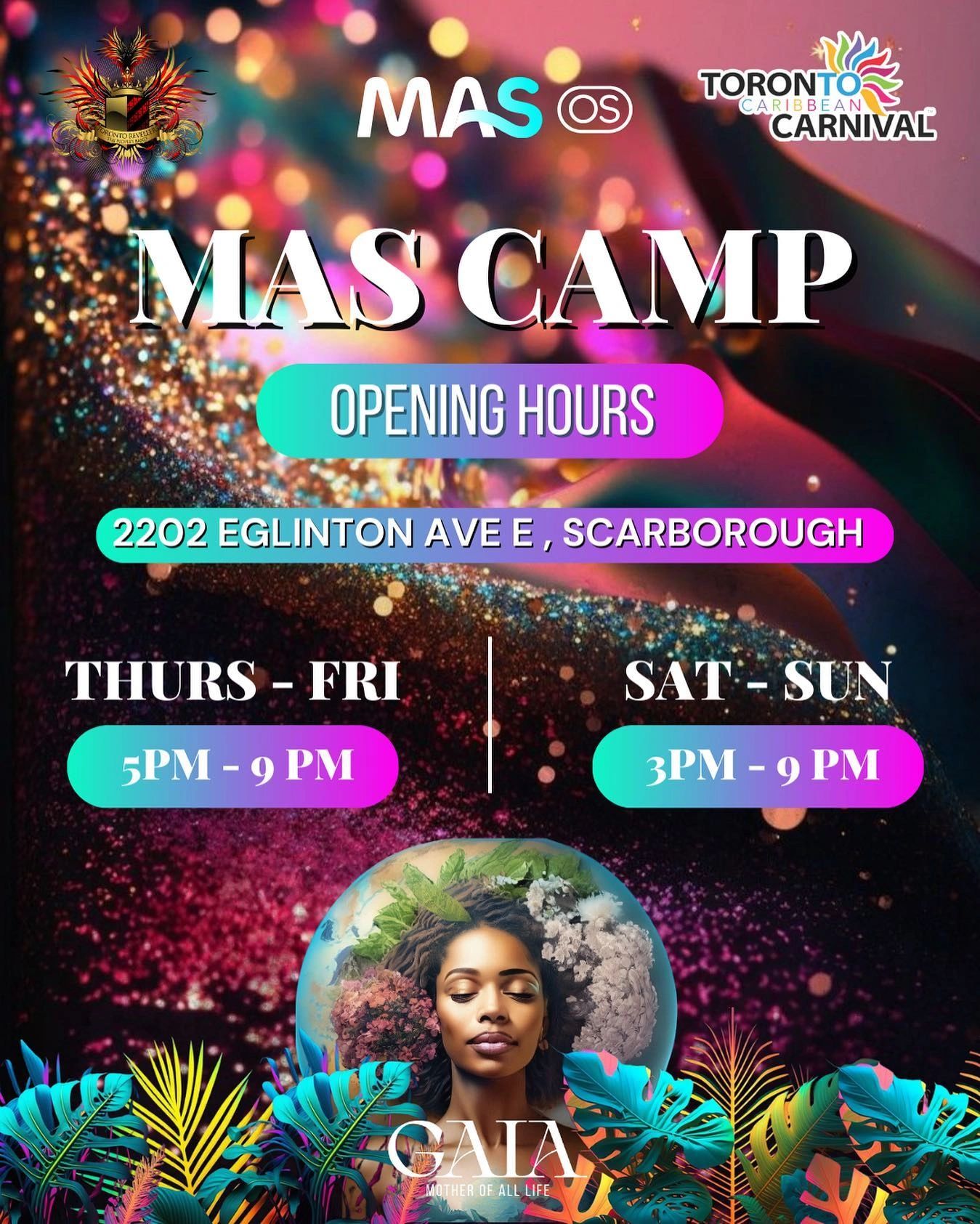 Step Into the Carnival: Mas Camp Opening Hours Announced!