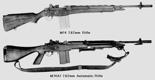 M14E2 Rifle Stocks