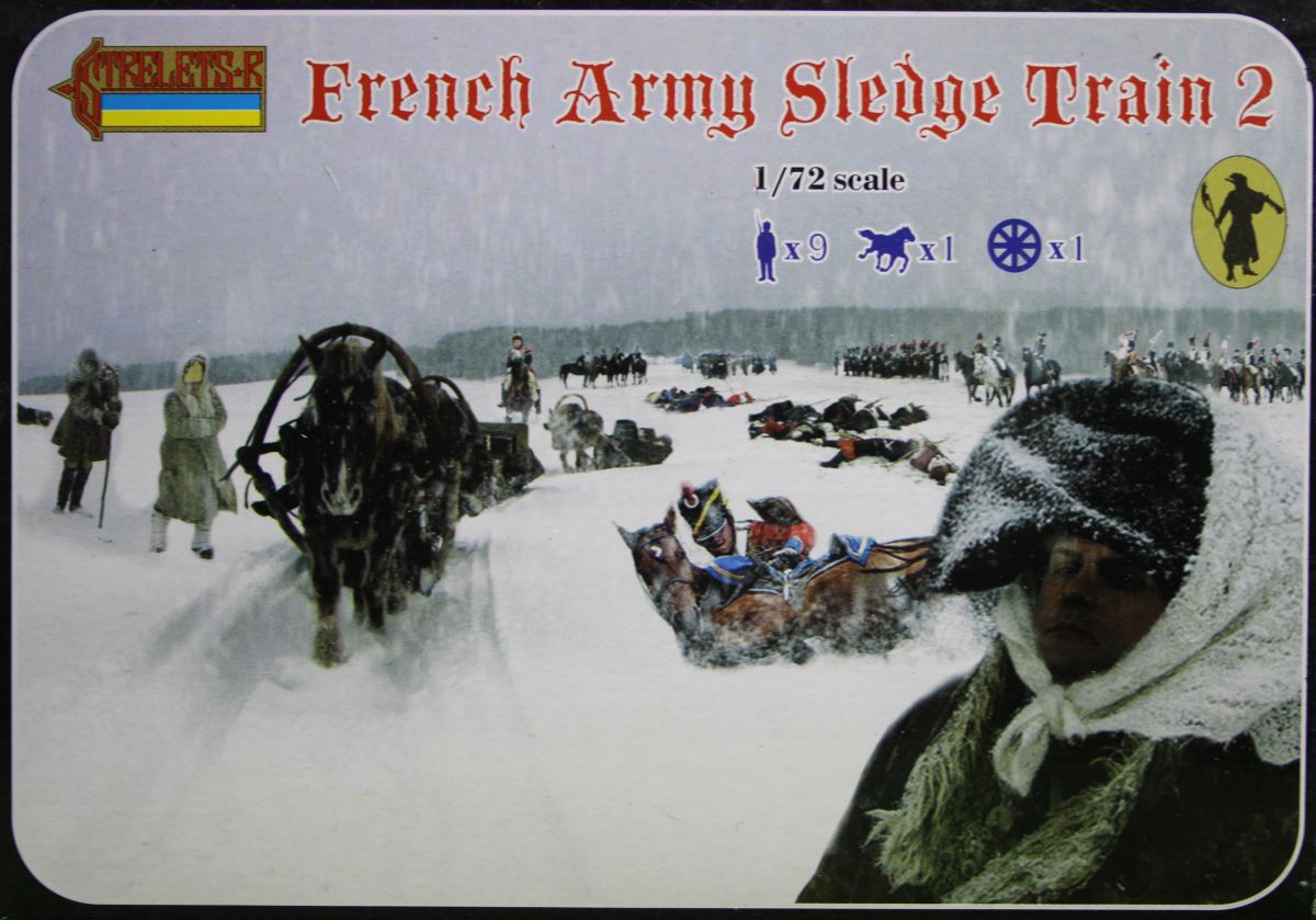 Strelets R134 French Army Sledge Train 2