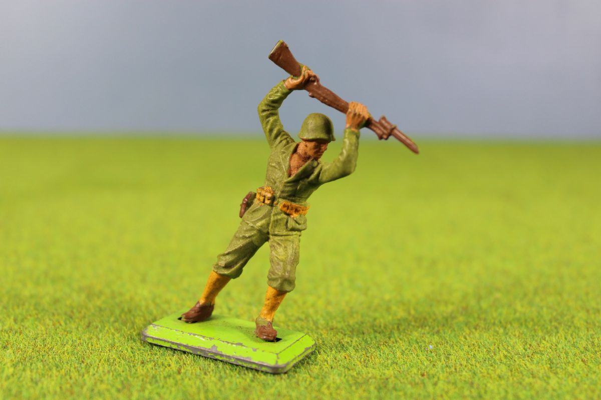 Britains DeetailWW2 U.S Infantry Rifle Overhead