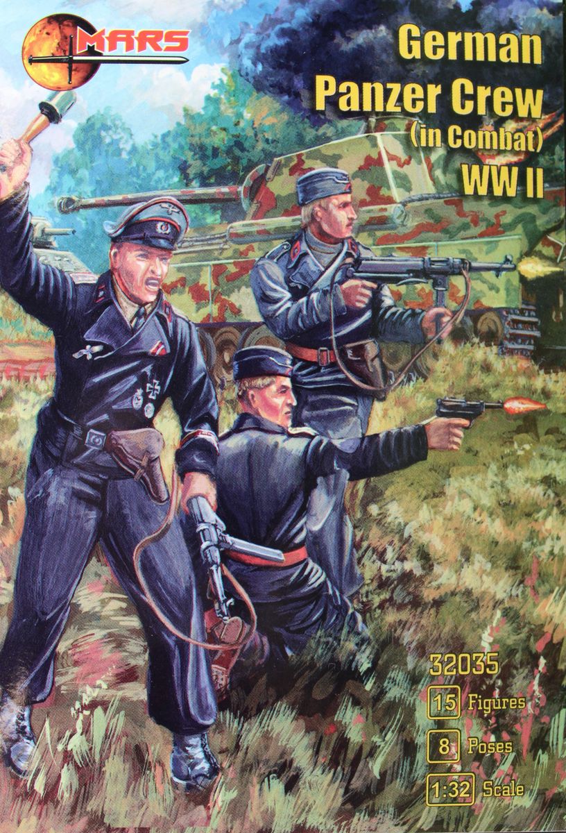 MARS 32035 German Panzer Crew WW2