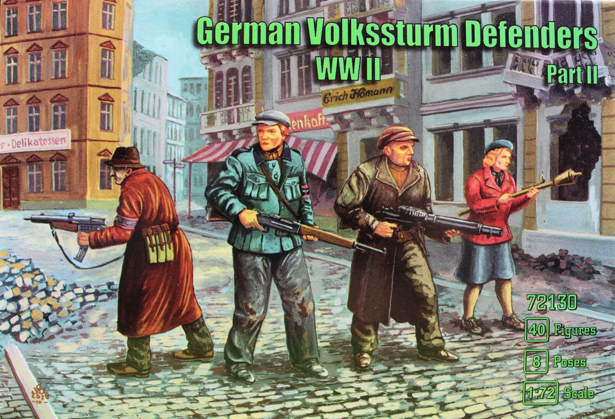 MARS 72130 German Volkssturm Defenders WW2 Part 2