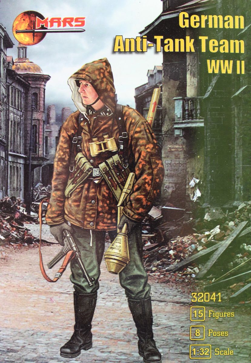 MARS 32041 German Anti-Tank Team WW2