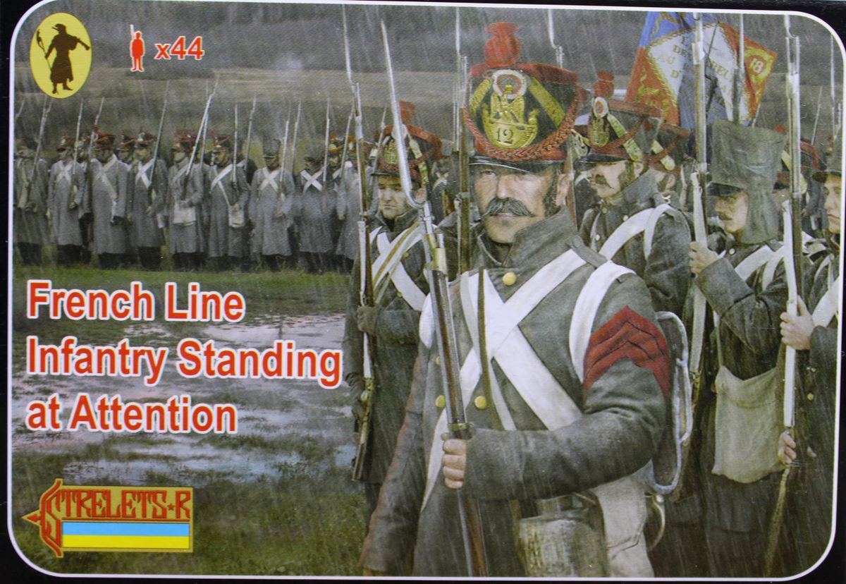 Strelets R184 French Line Infantry Standing at Attention