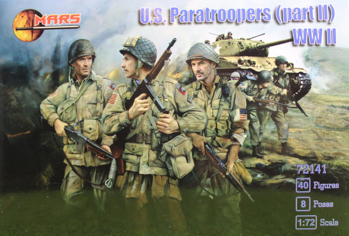 MARS 72141 U.S. Paratroopers WW2 (part 2)