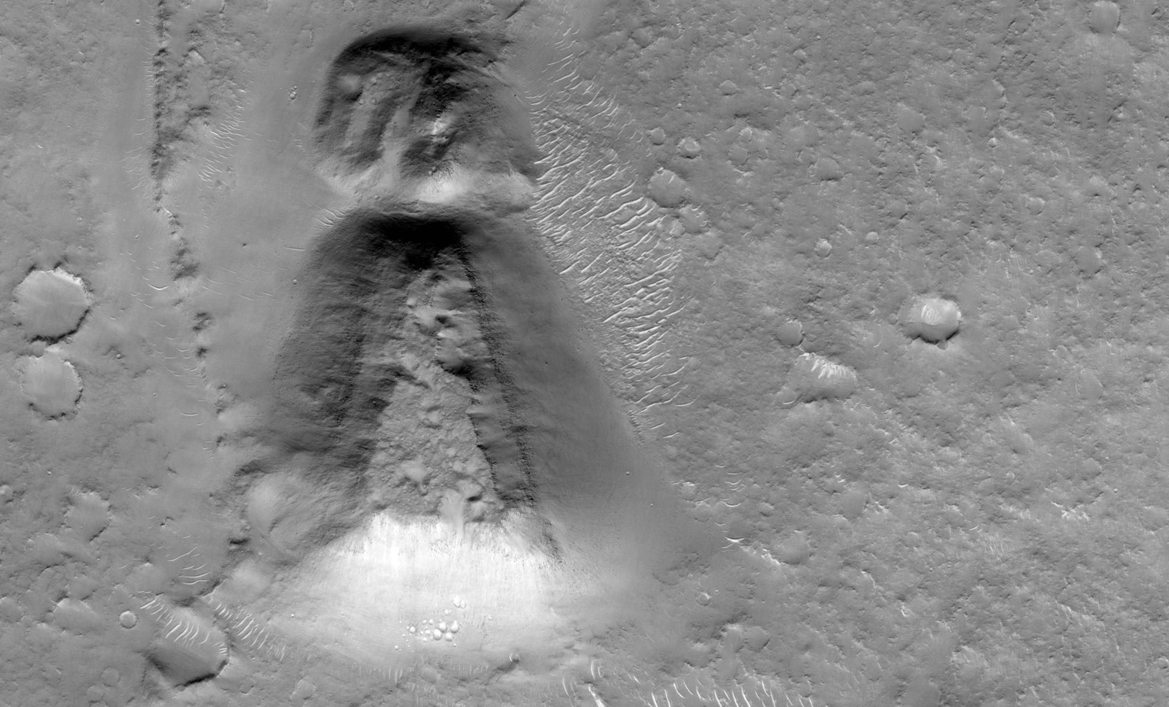 'Keyhole' on Mars