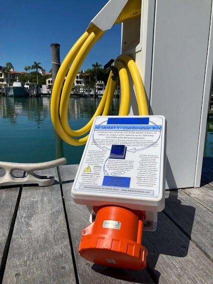 Ae SMART Y 100 Amp Adapter, 240V Dock Side Converter, 100 Amp ...