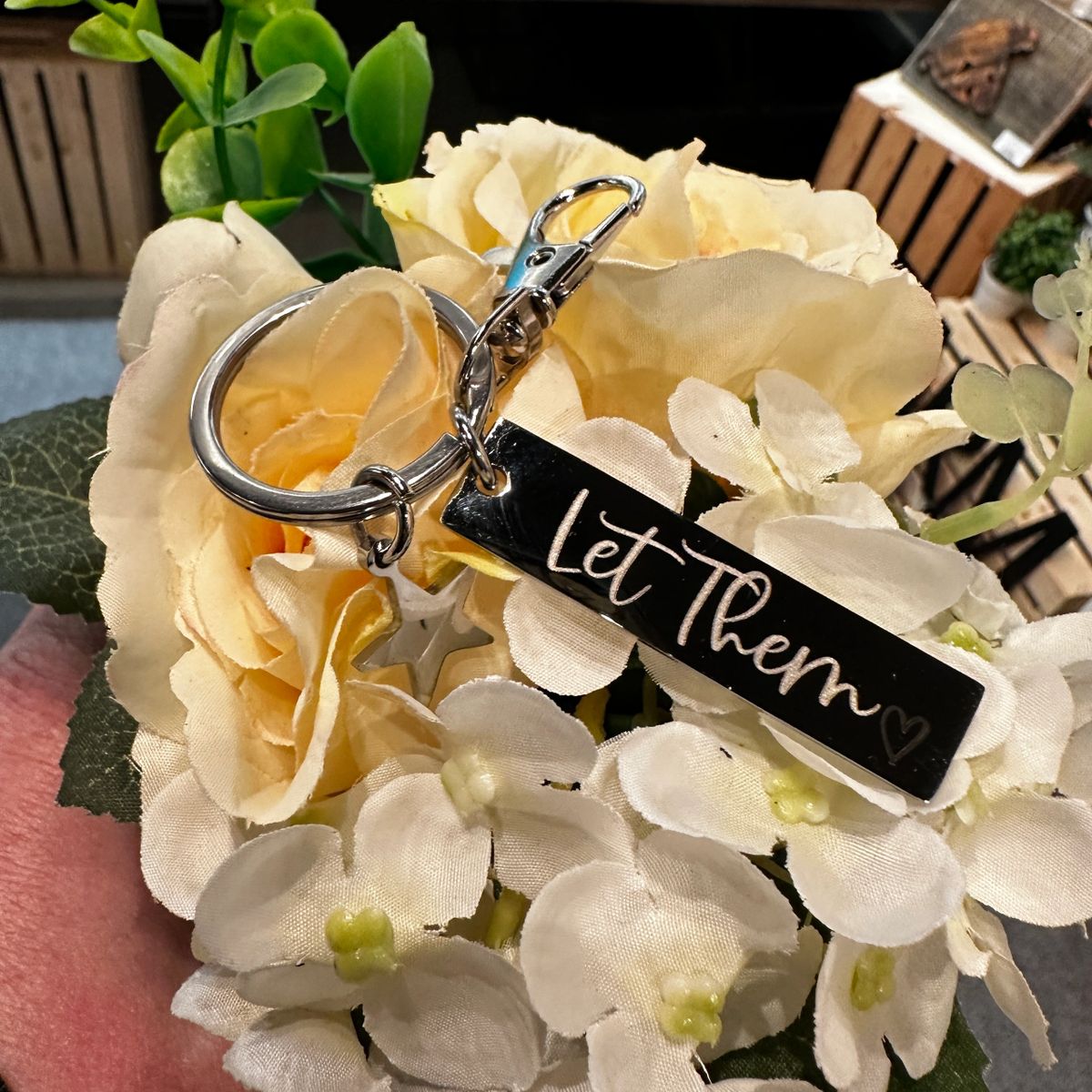 Let Them Keychain