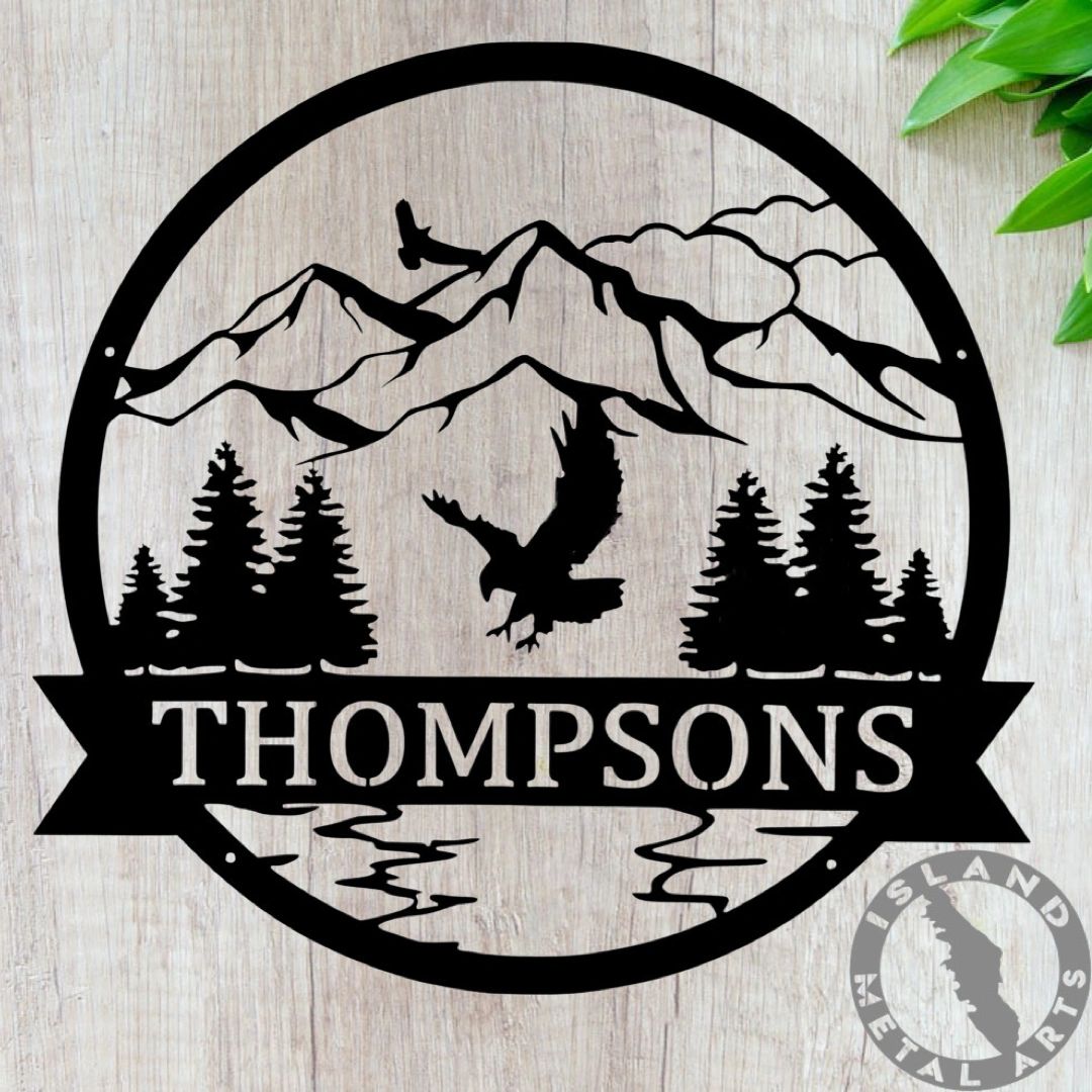 Eagle Name Sign