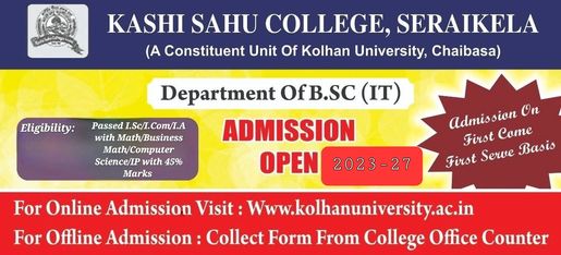 Kashi Sahu College - K.S.College, Seraikella