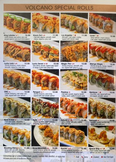 Volcano Sushi Bar & Hibachi