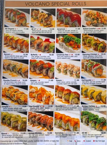 Volcano Sushi Bar & Hibachi