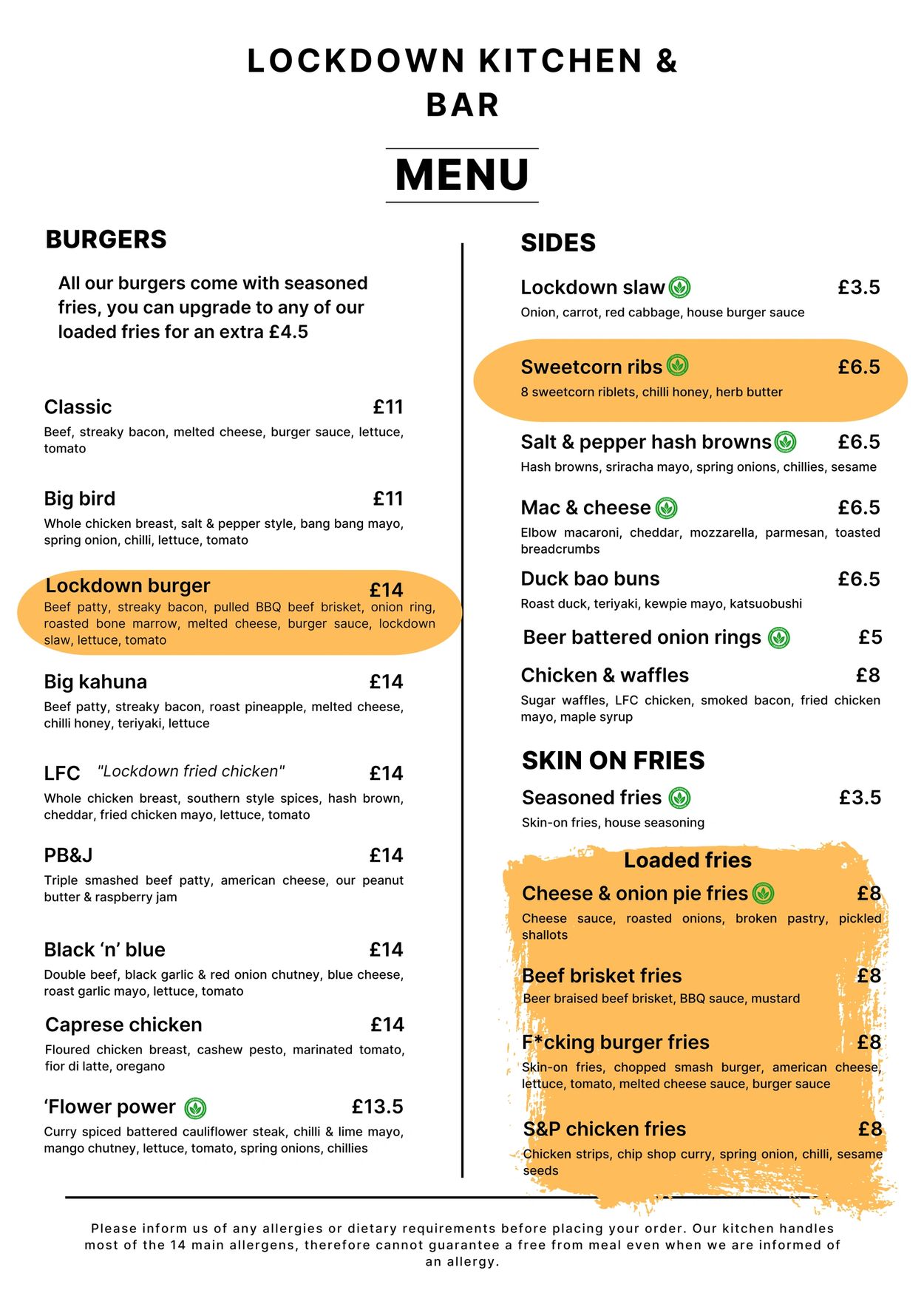 Lockdown Burger - Burger, Menu, Restaurant in Chorley
