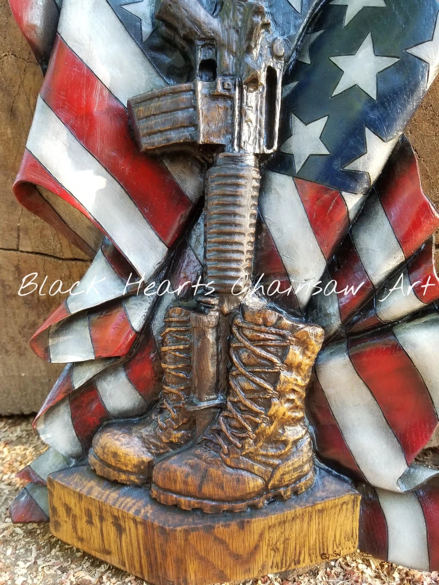 Fallen Soldier Battle Cross Wallpaper