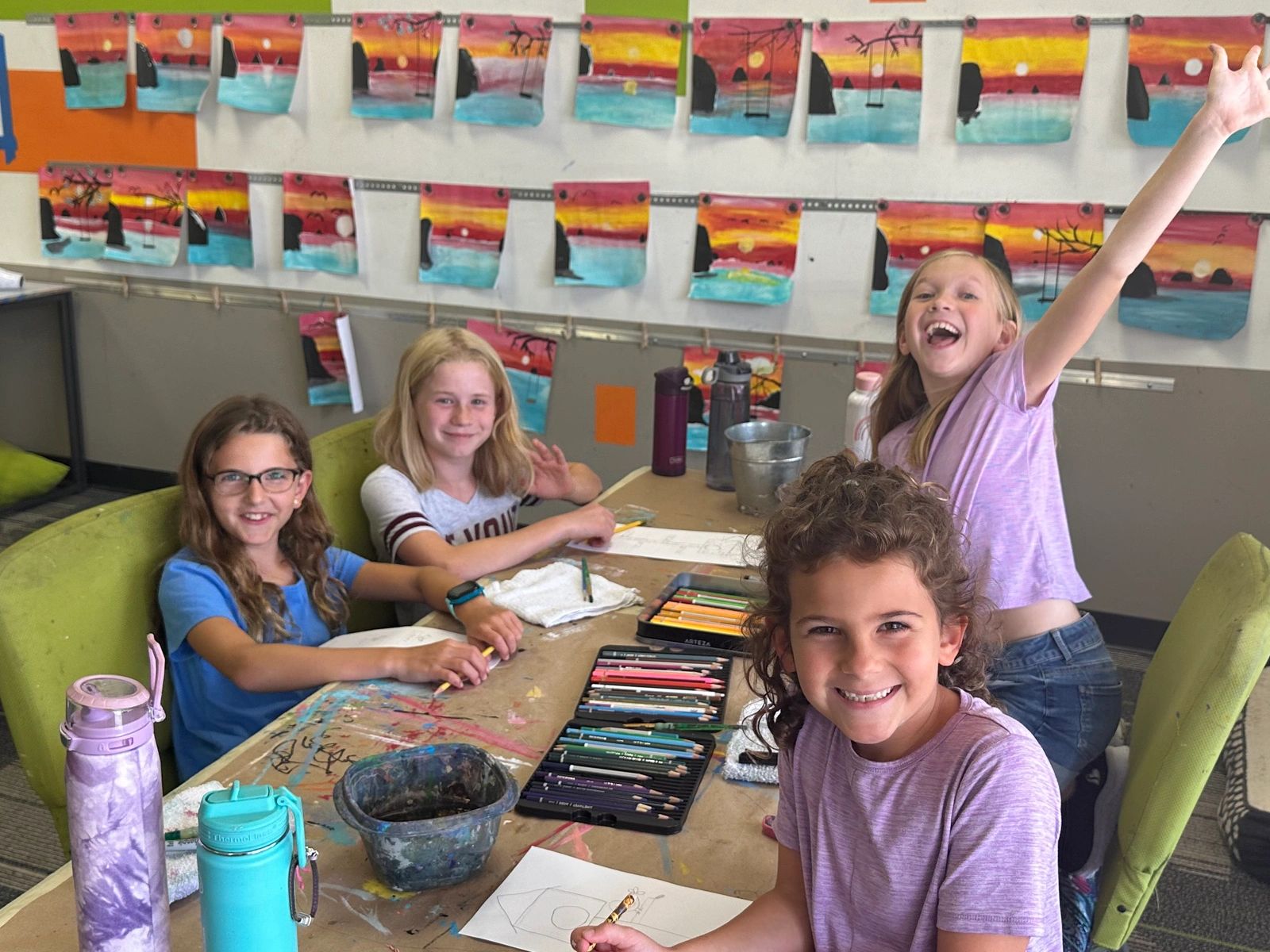 Summer Art camps at Creating My Art - Enroll Today!