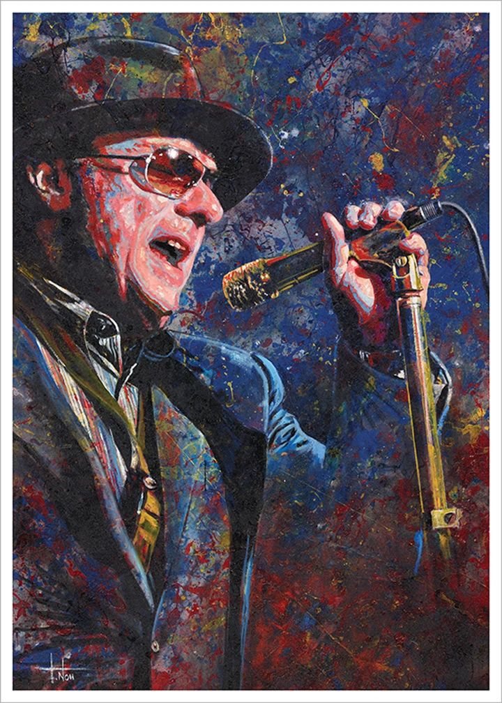 Van Morrison - Sir Ivan - Art Print