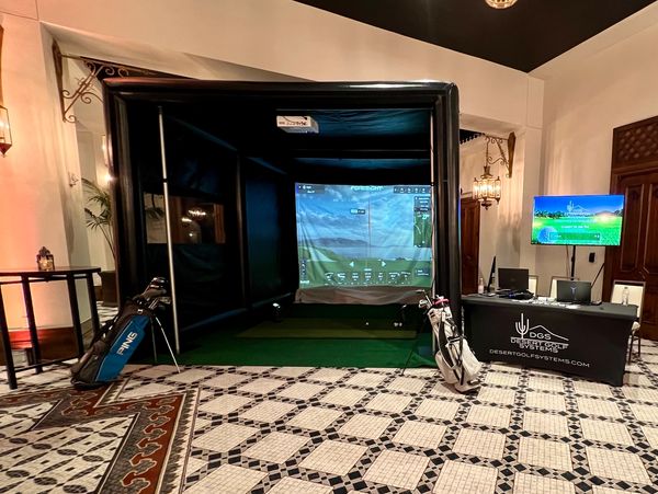 Golf Simulator Setups and Corporate/Party Rentals