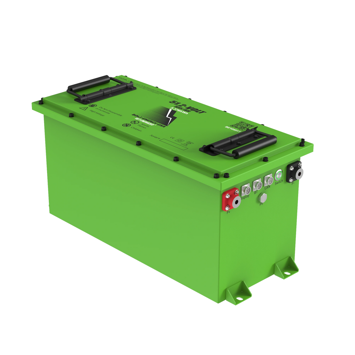 Bolt Energy USA 51v - 105ah "Thin" Lithium Golf Cart Battery ...