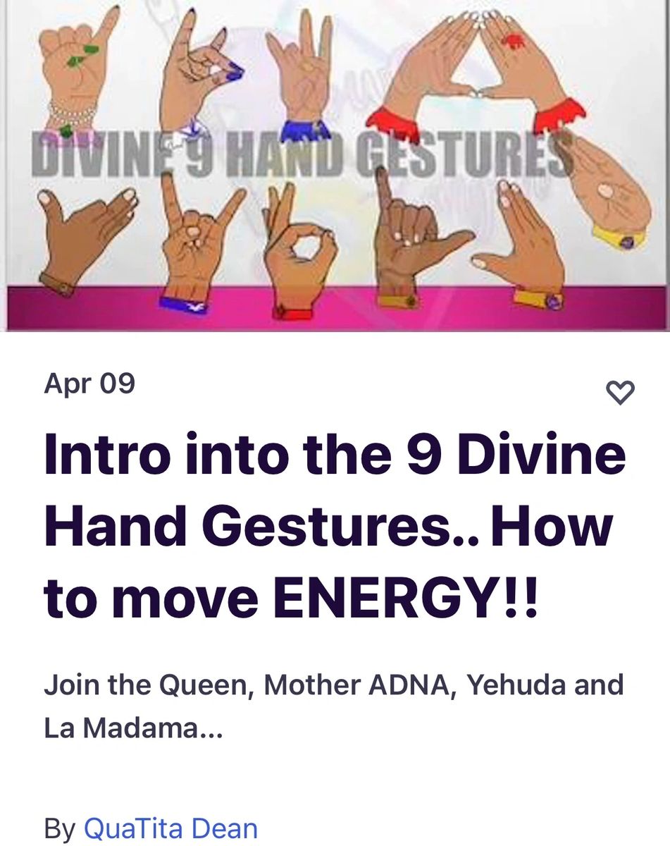 9 Divine Hand Gestures…