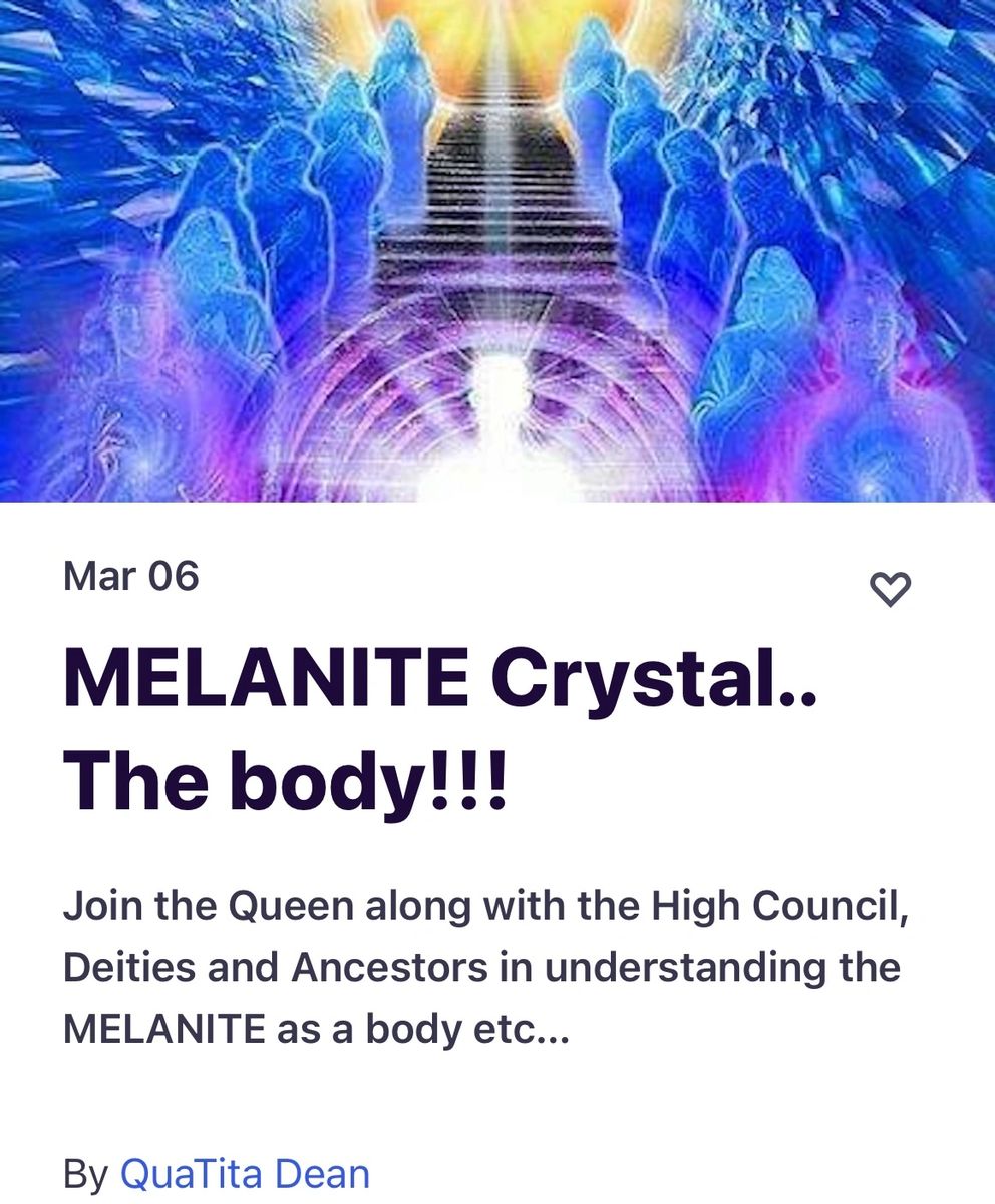 MELANITE Crystal Body…