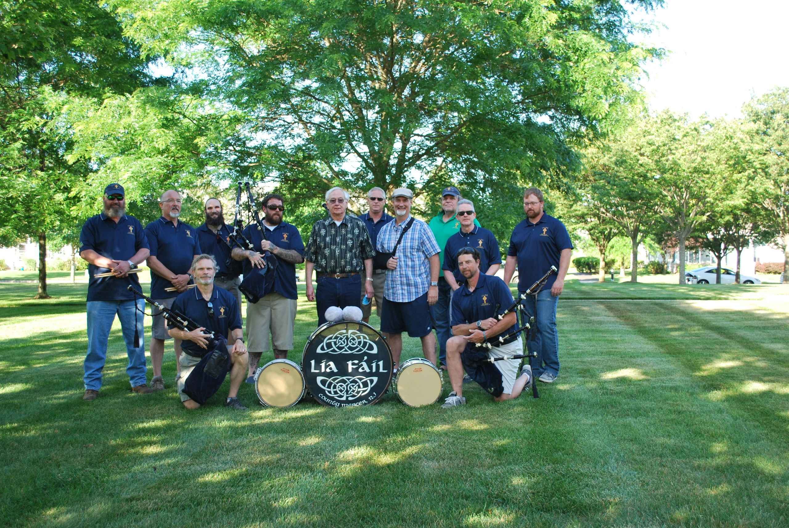 Lia Fail Pipes and Drums