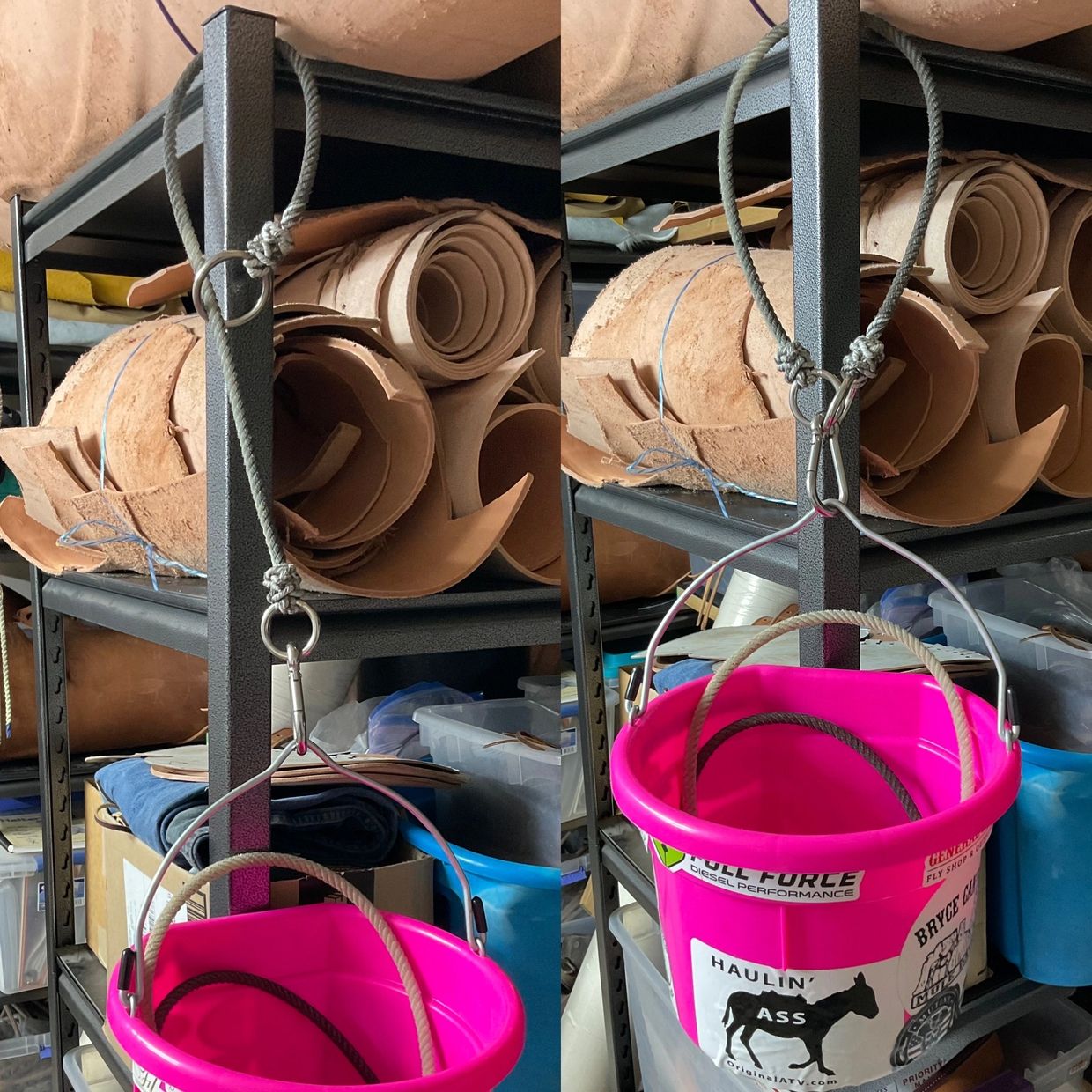 Bucket Hangers | Jeff Pace Saddlery