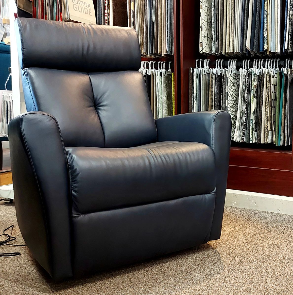 PALLISER PRODIGY II LEATHER SWIVEL GLIDER POWER RECLINER WITH POWER ...