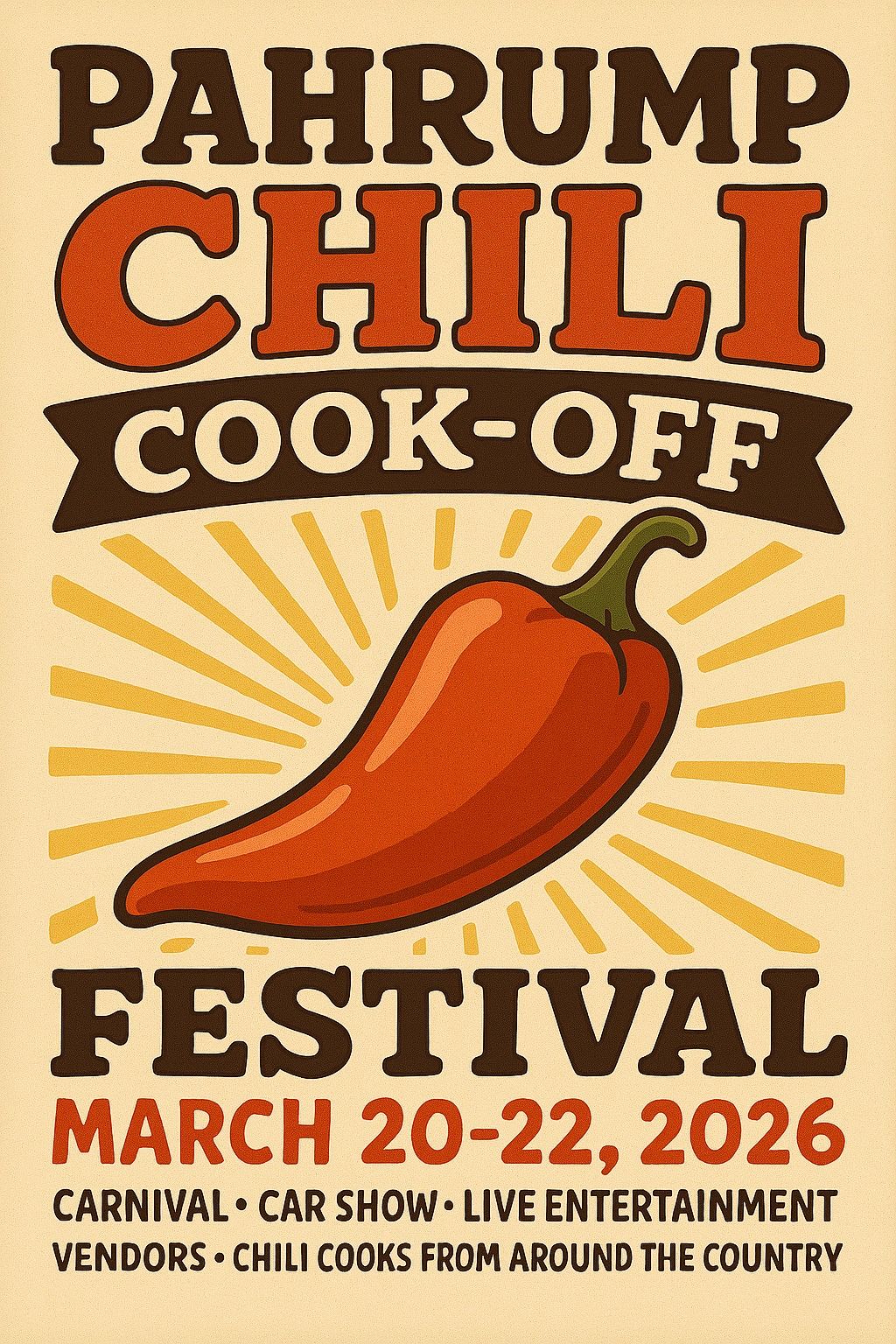 Experience Thrilling Carnival Rides at Pahrump Chili Cook-Off