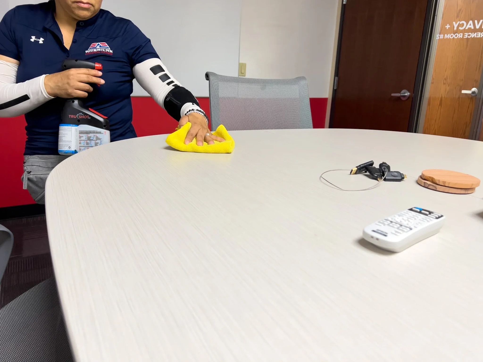 Cleaning With Military Precision