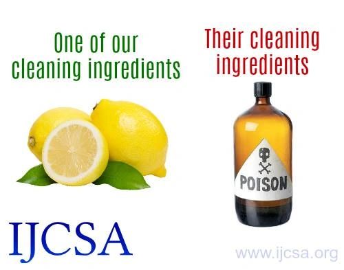 Learn about the health benefits of green cleaning at IJCSA