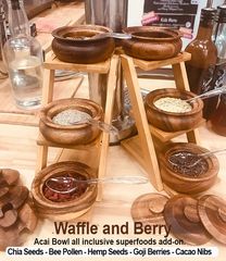 Waffles, Acai Bowl, Dessert - Waffle and Berry - Honolulu, Hawaii ...