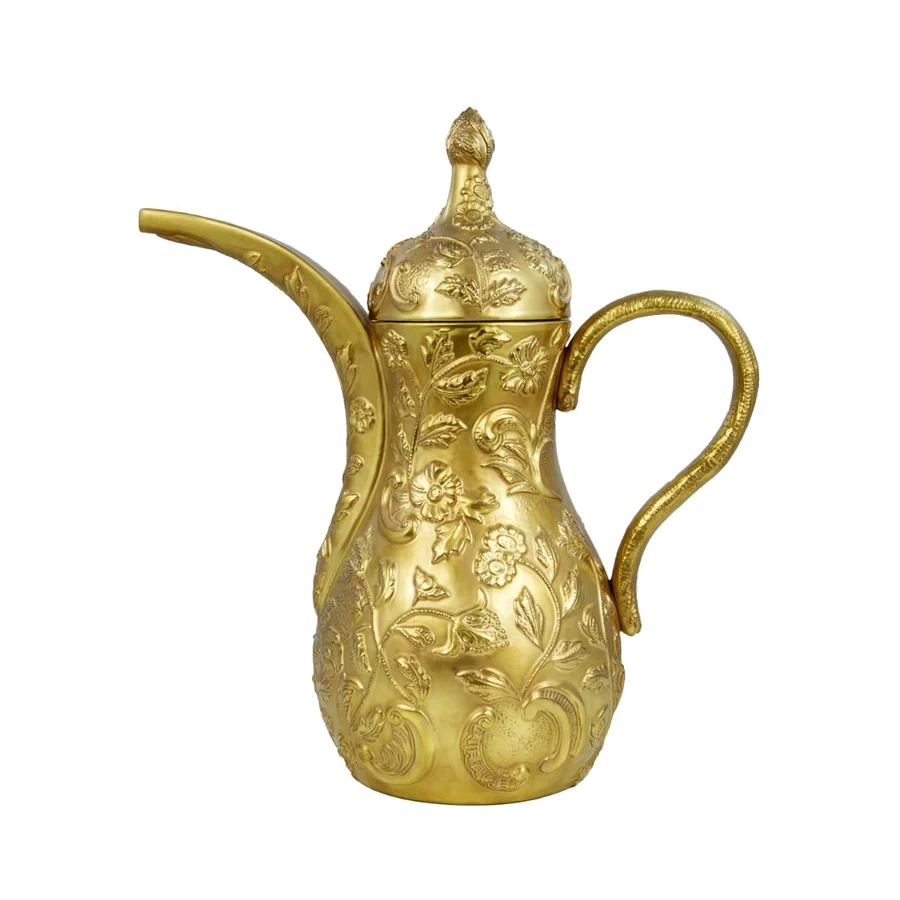 Villari Taormina Gold Dallah Thermos 0.5 Litre