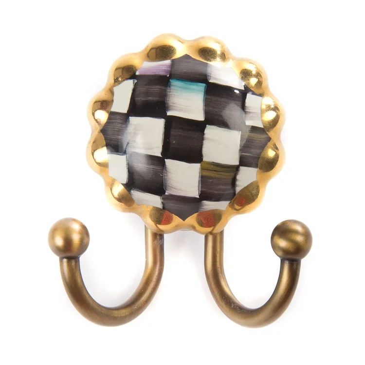 Mackenzie-Childs Courtly Check Hook