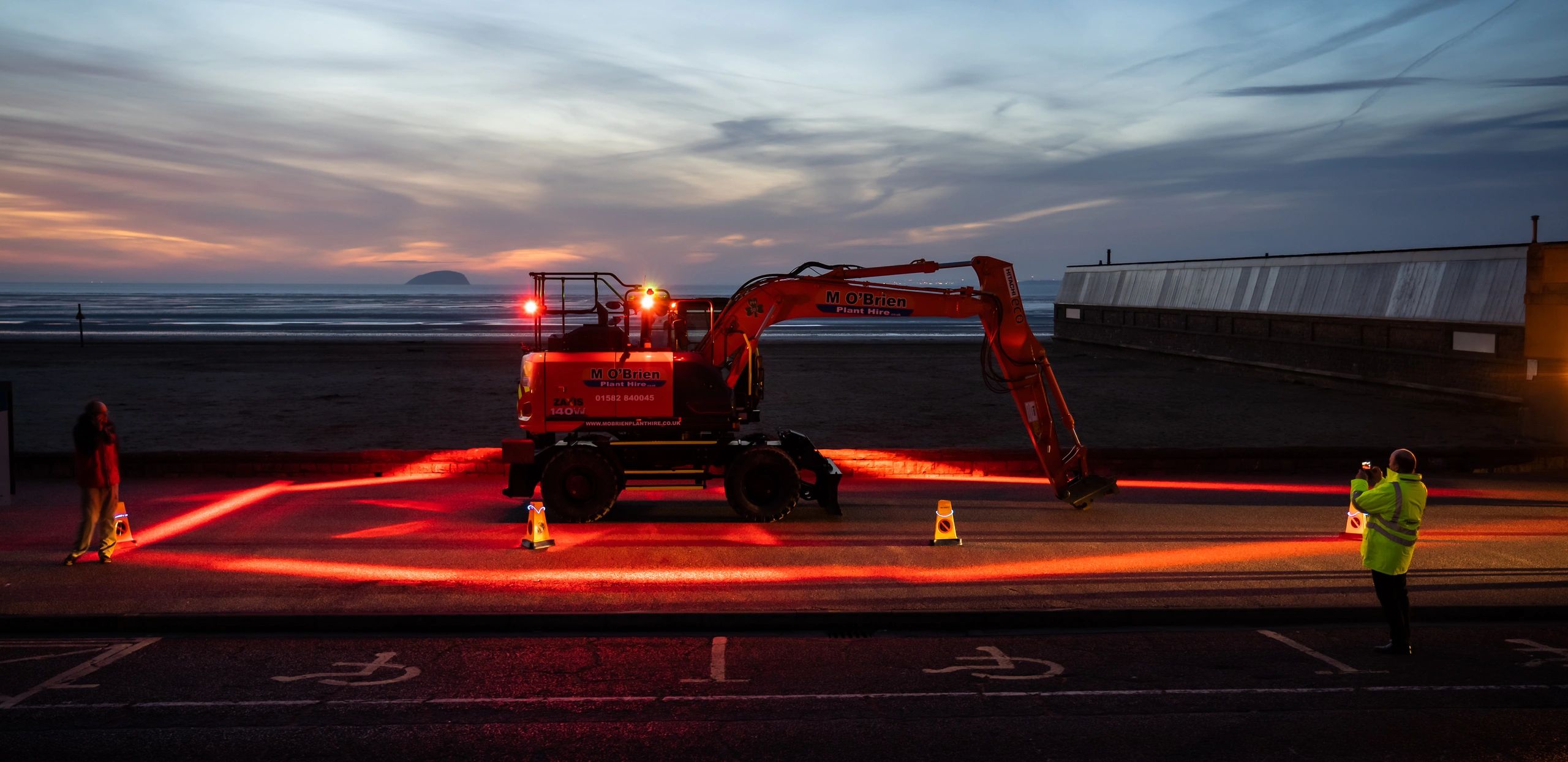 Halo Exclusion Zone Lights - Optimize Applied Solutions