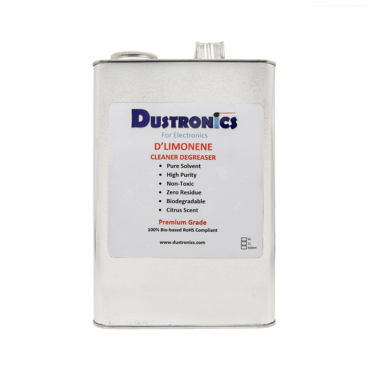 Ultra Pure D'Limonene, 4 Litre