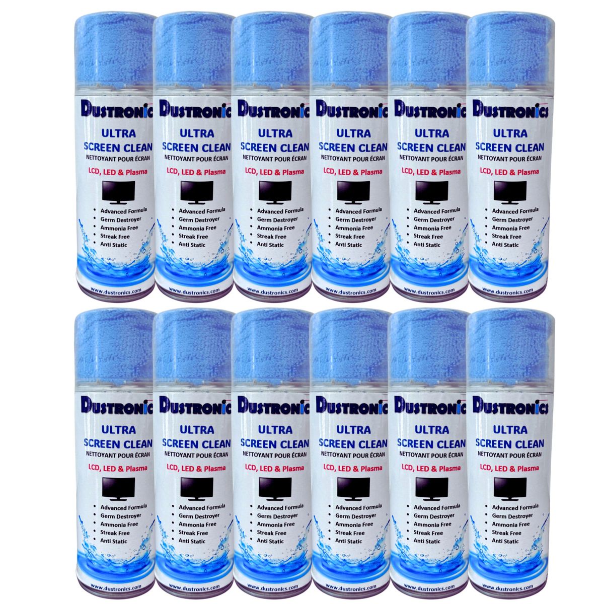 Ultra Screen Clean 12 oz, 340g, Premium High Technology Screen Cleaner ...