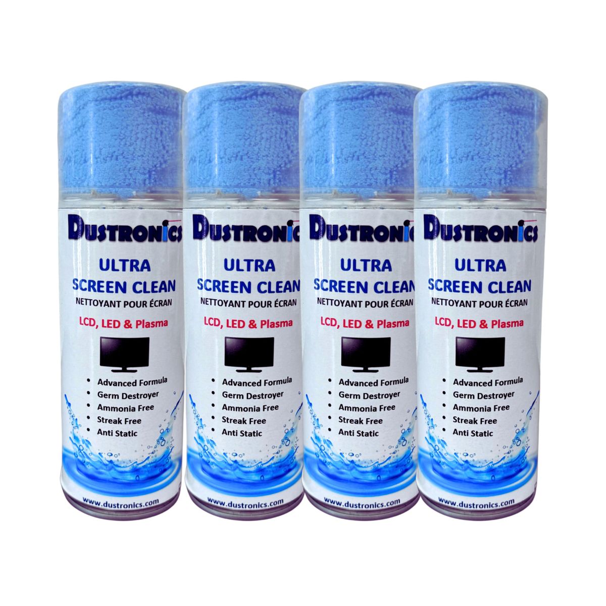 Ultra Screen Clean 12 oz, 340g, Premium High Technology Screen Cleaner ...